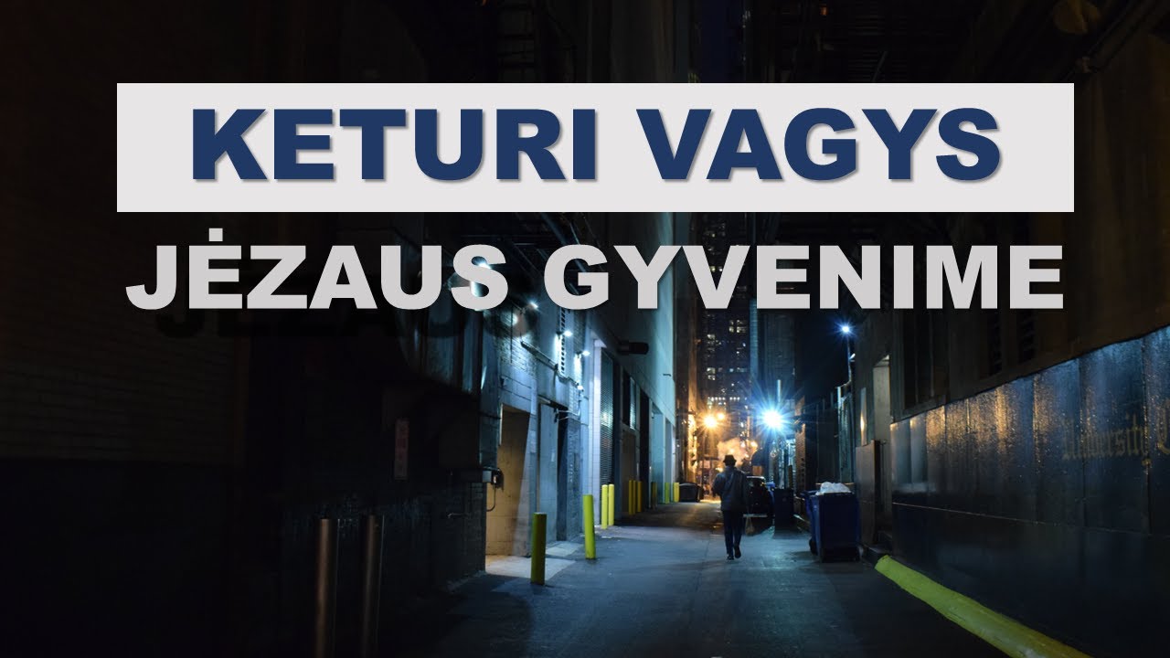 Keturi vagys Jėzaus gyvenime (Mt 27, Lk 23) - YouTube