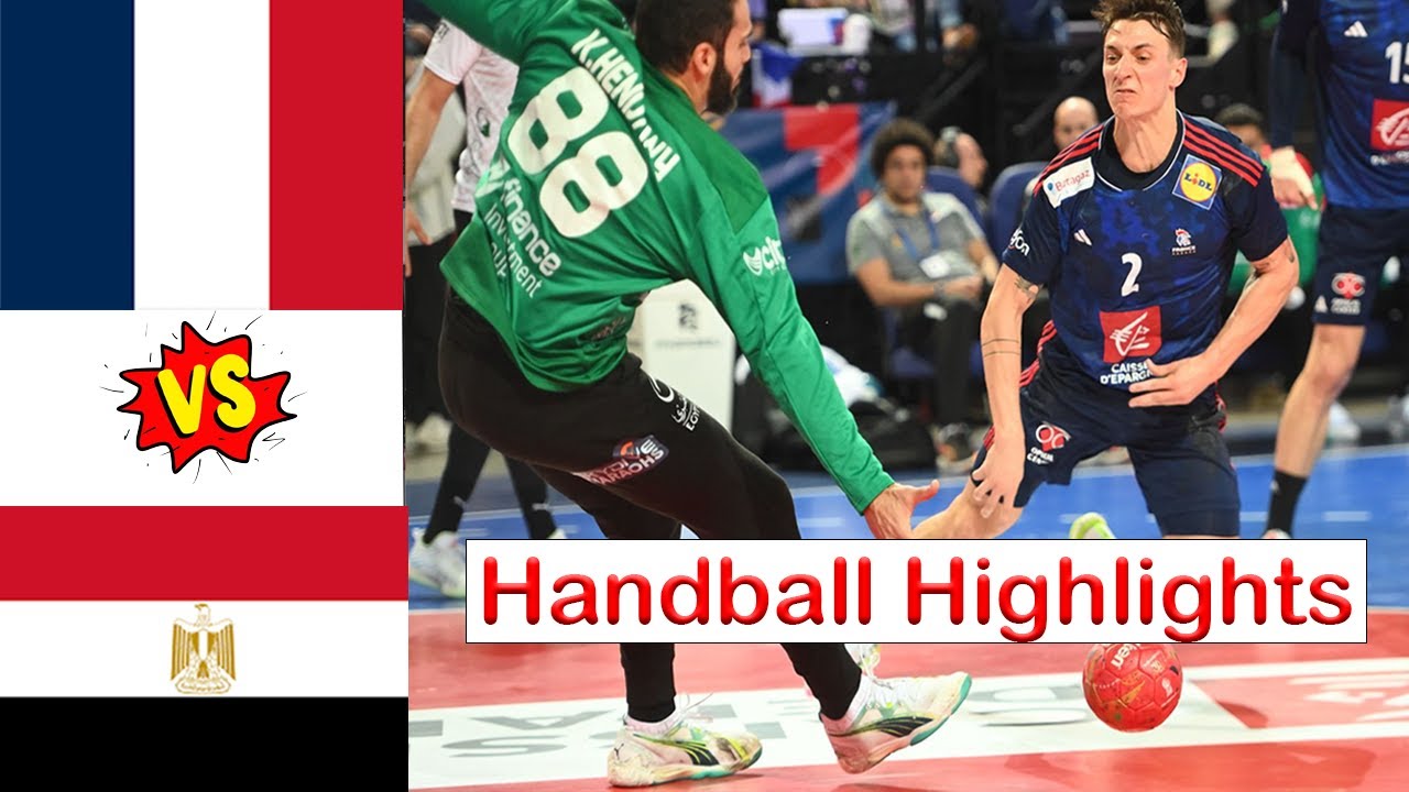 France vs Egypt handball Highlights friendly match 2024 - YouTube