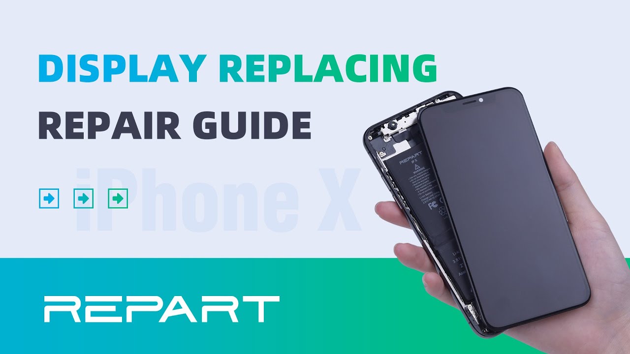 iPhone X Screen Assembly Replacement User Guide - YouTube