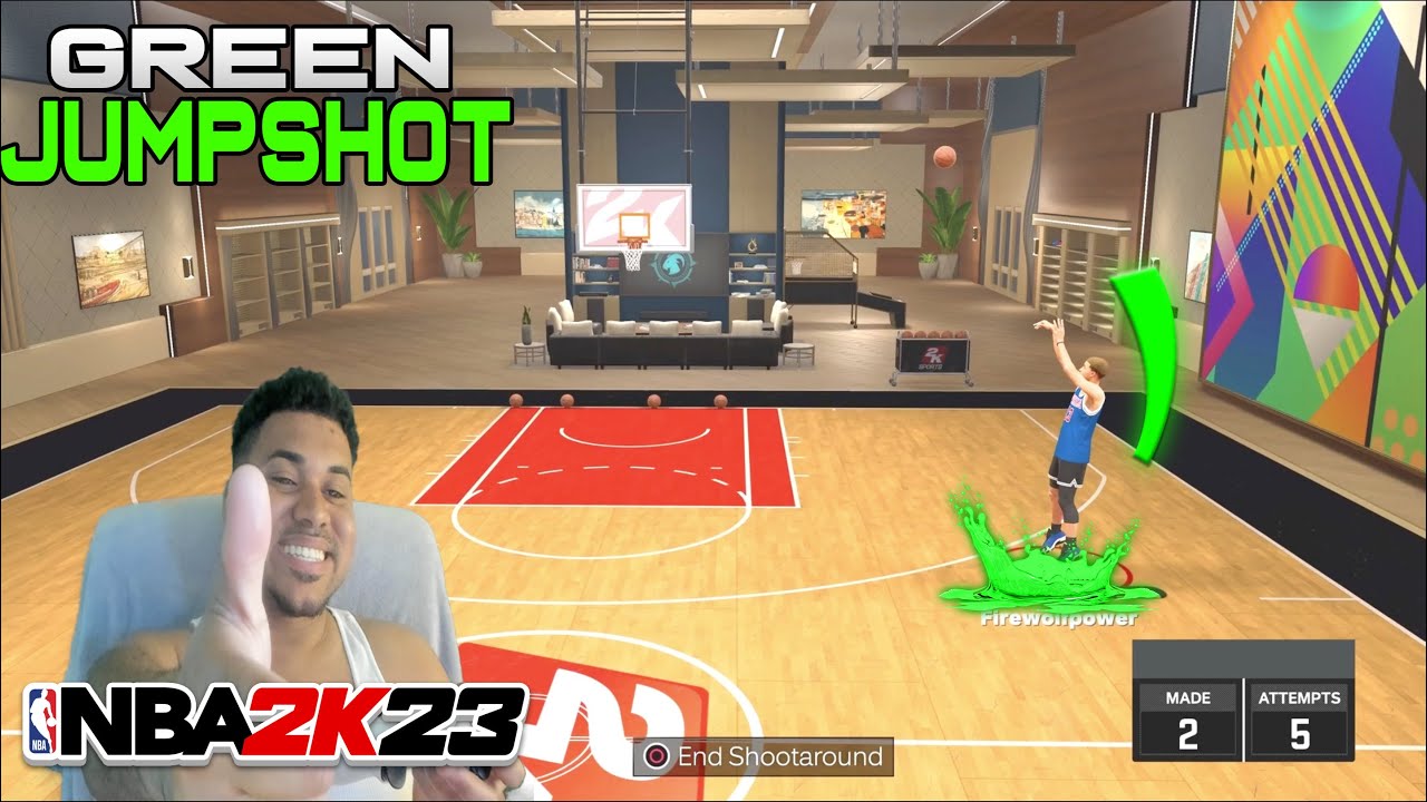 This GREEN Light Jumpshot will BREAK NBA 2K23 Current Gen! - YouTube