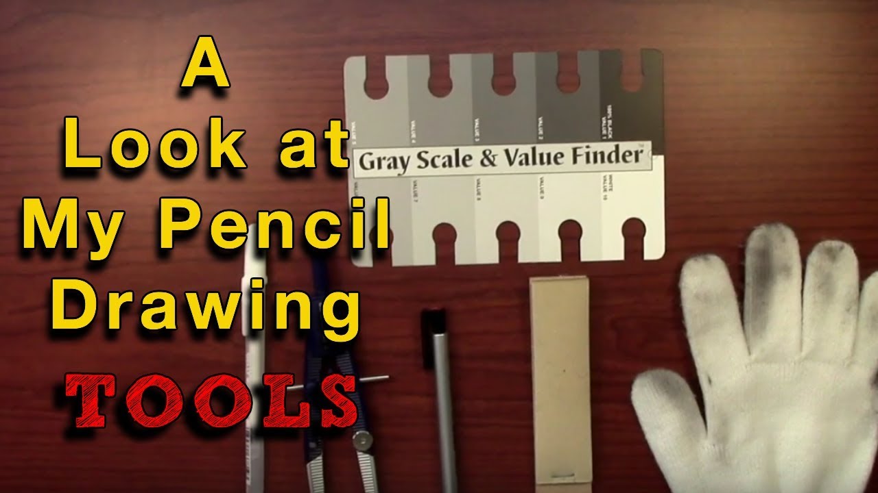 Pencil Portraits " Tools" - YouTube