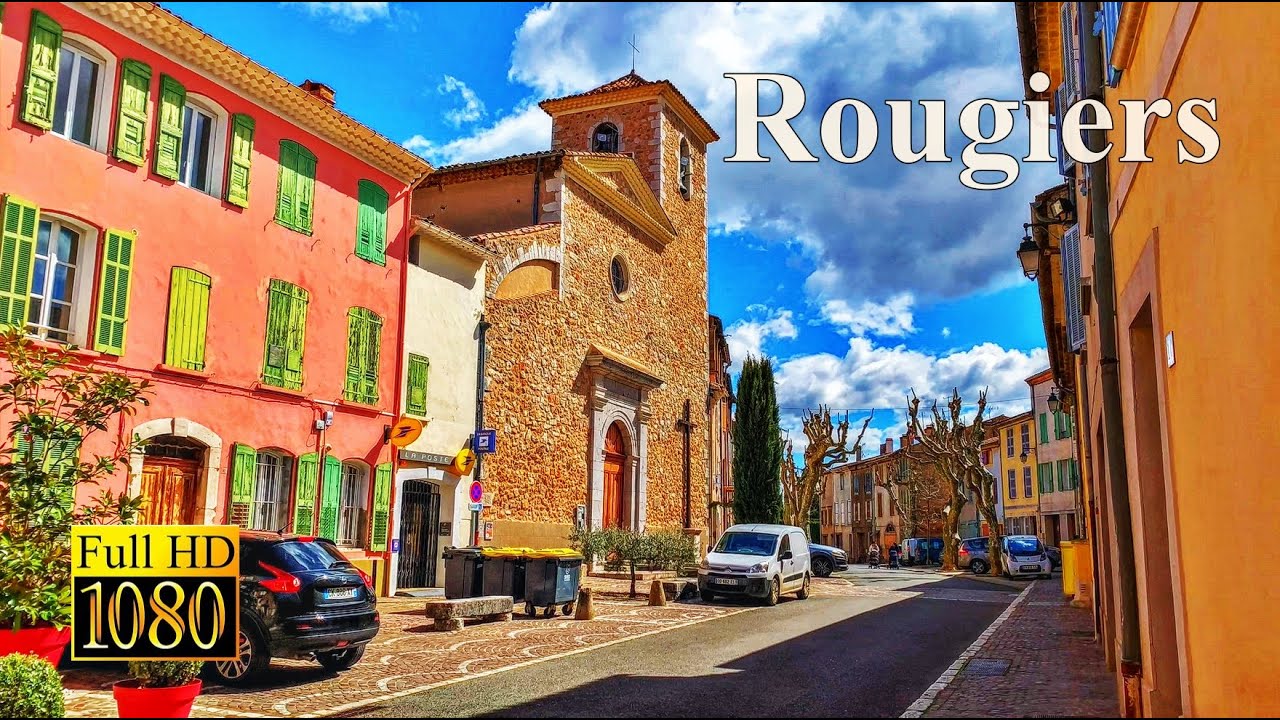 ROUGIERS🌞Village de La Provence Verte - Visite des villages de France ...