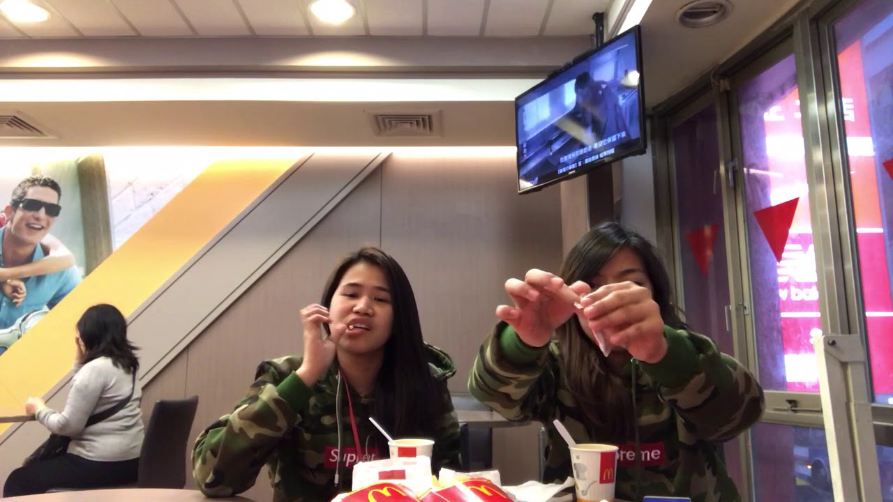McDo sa Taiwan Kulitan with bunso Eden - YouTube