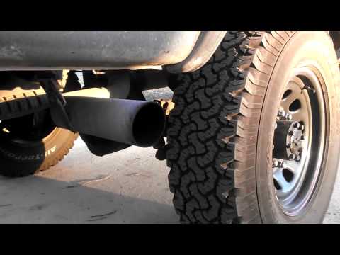 1st Gen Cummins straight pipe.(1) - YouTube