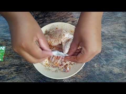 Cena económica pollo frito con tajadas🍗