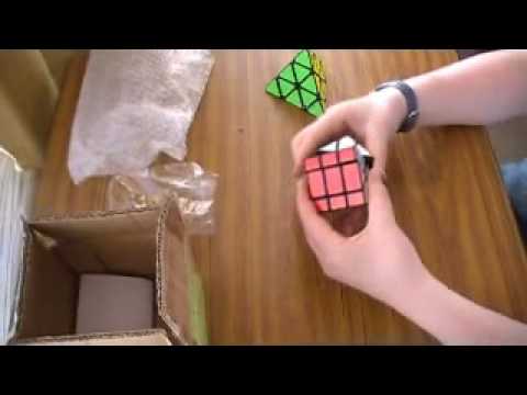 Unboxing of Fisher Cube and Pyraminx - YouTube