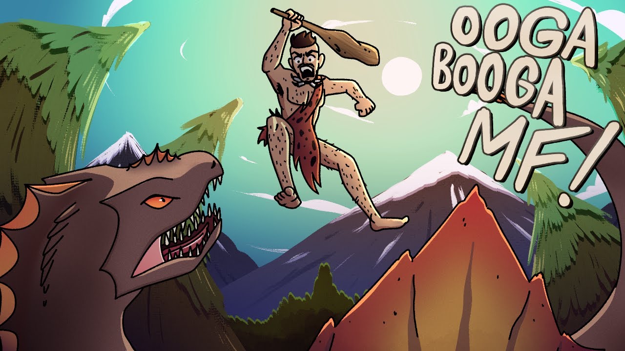 Ark survival evolved and stuff. watch me go OOGA BOOGA on some dinos or die trying - YouTube