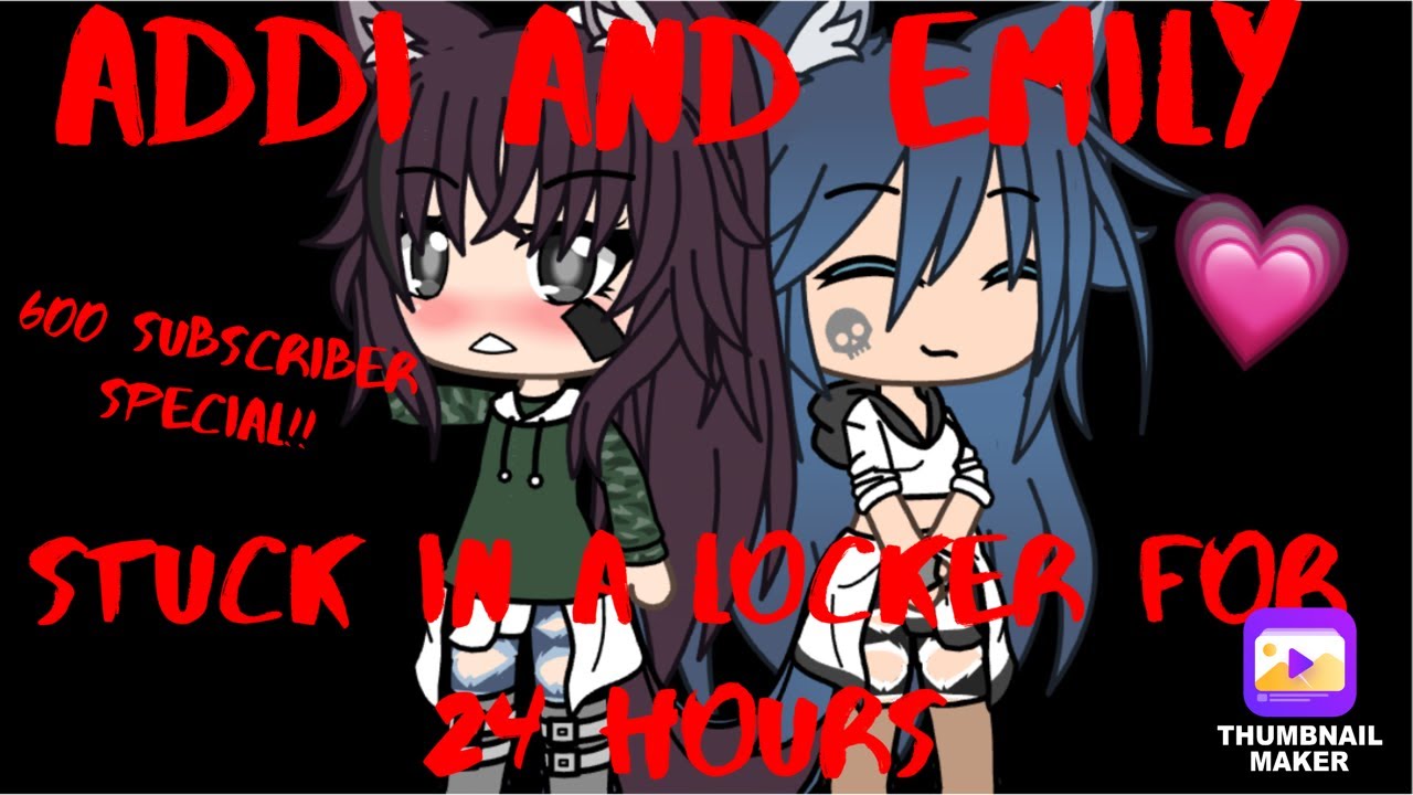 Addi and Emily stuck in a locker for 24 hours | part 4 | NEW INTRO ...