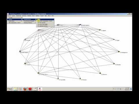 Introduction to Pajek (Part 3 of 3) - YouTube