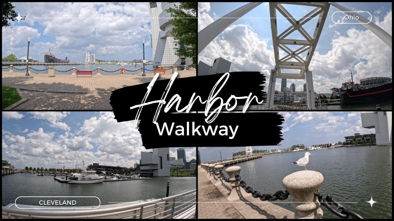 North Coast Harbor Walkway Cleveland Ohio | United States of America ...