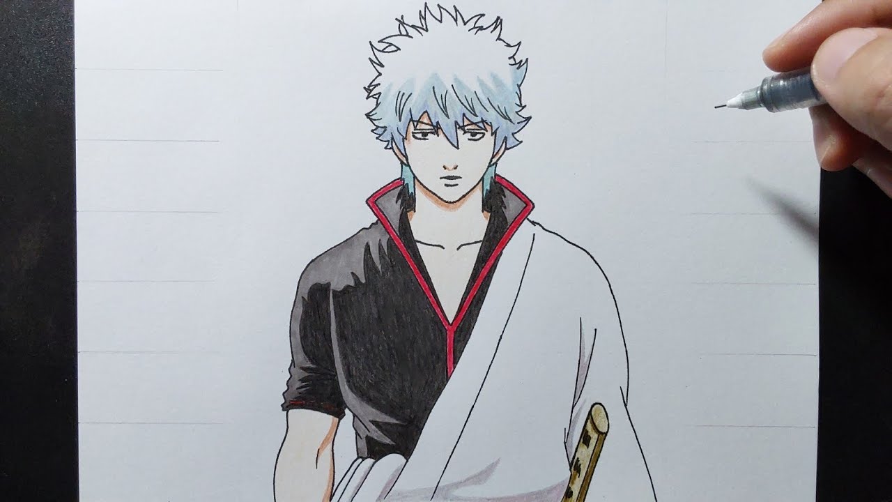 How to draw Gintoki - YouTube