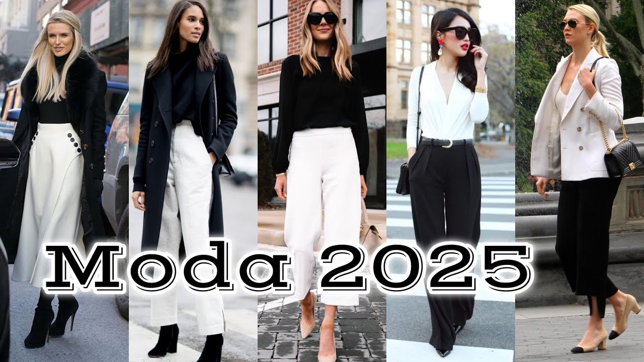 MODA 2025 Outfits LOOKS COMBINACIONES SENCILLAS PARA MUJER TENDENCIAS ...