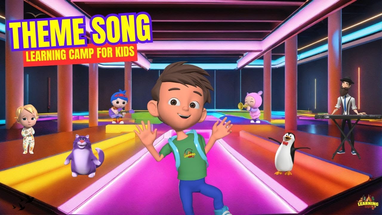 Learning Camp For Kids Theme Song | Nursery Rhymes for Kids - YouTube