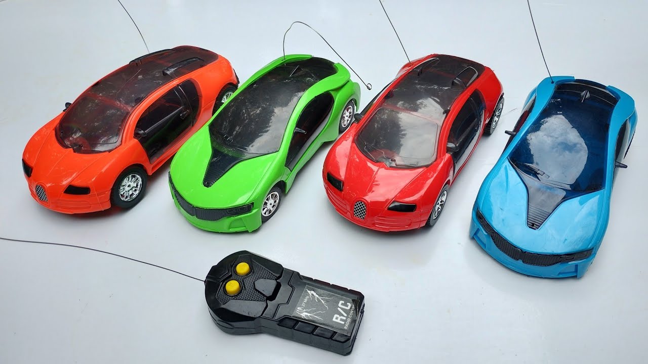 RADIO CONTROL REMOTE CAR 4 REMOTE CARS RC TOY CAR - YouTube