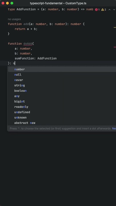 Typescript Custom Type - YouTube