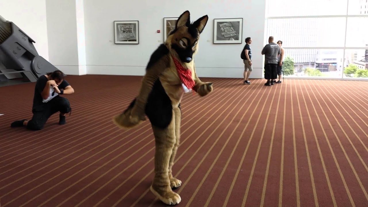 Furry Dancing at Anthrocon 2014 - YouTube