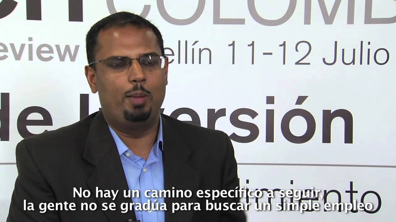 Entrevista Sumeet Jain. Emtech Colombia 2012 - YouTube