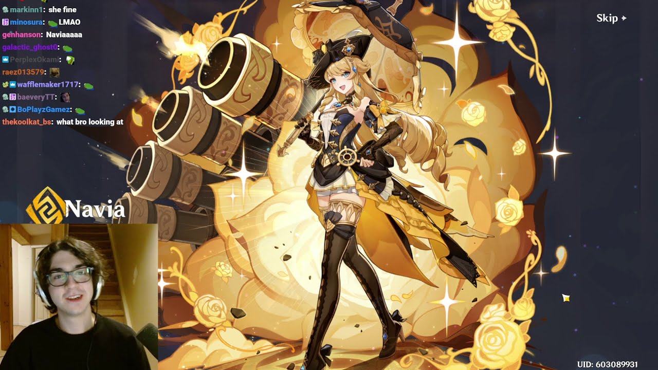 Zy0x Archive/VOD: Dec 19, 2023 - Genshin 4.3 Release, Navia Pulls, New ...