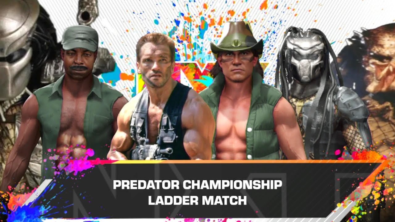 Predator vs. Dutch Schaefer | WWE 2K24 - YouTube