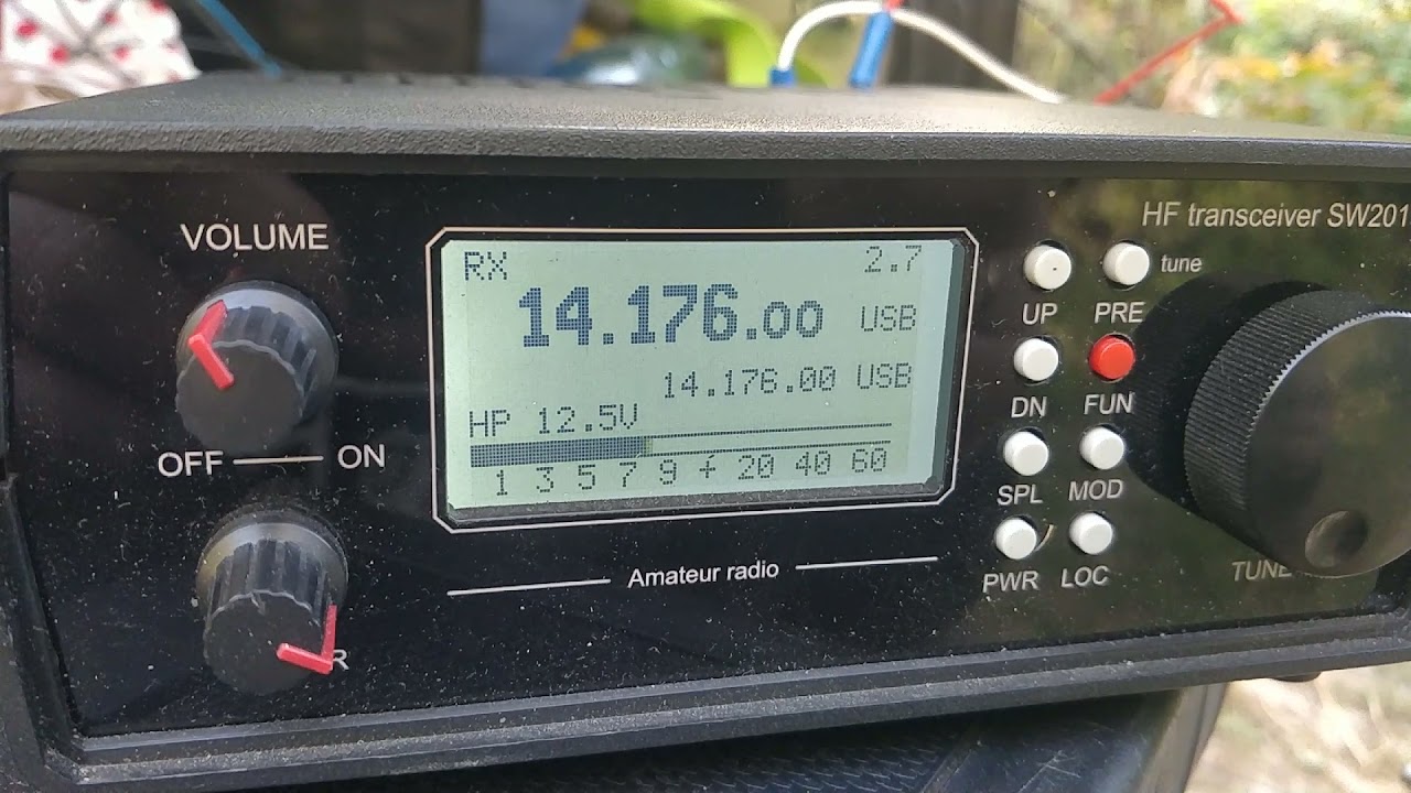 CCD antenna VP2E. 20 meter. field test - YouTube