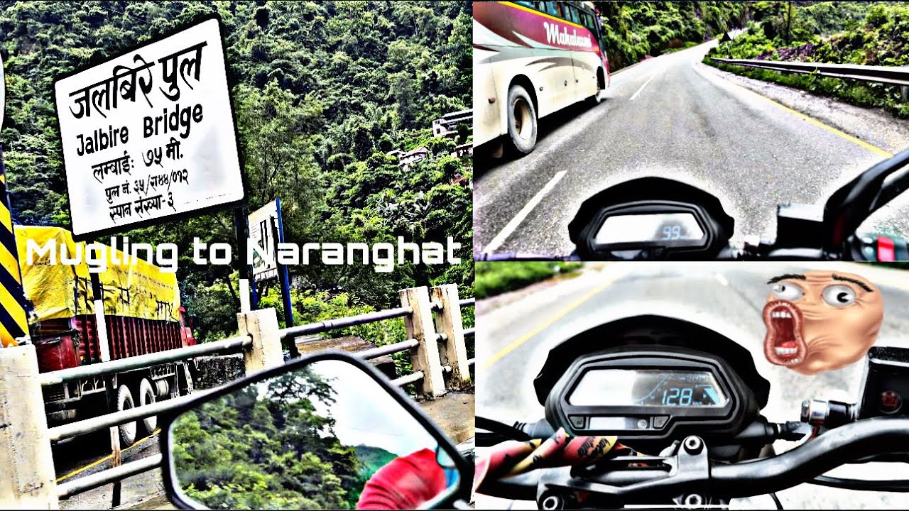 Mugling to Naranghat Overtaking /DOMINAR 250 SPEED TEST/Ambar Adhikari ...