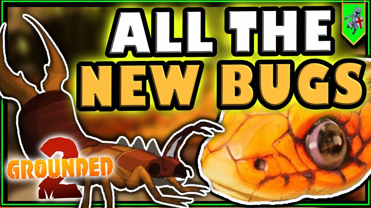 All The new Bugs added with the Garden Update For Grounded 2 - YouTube