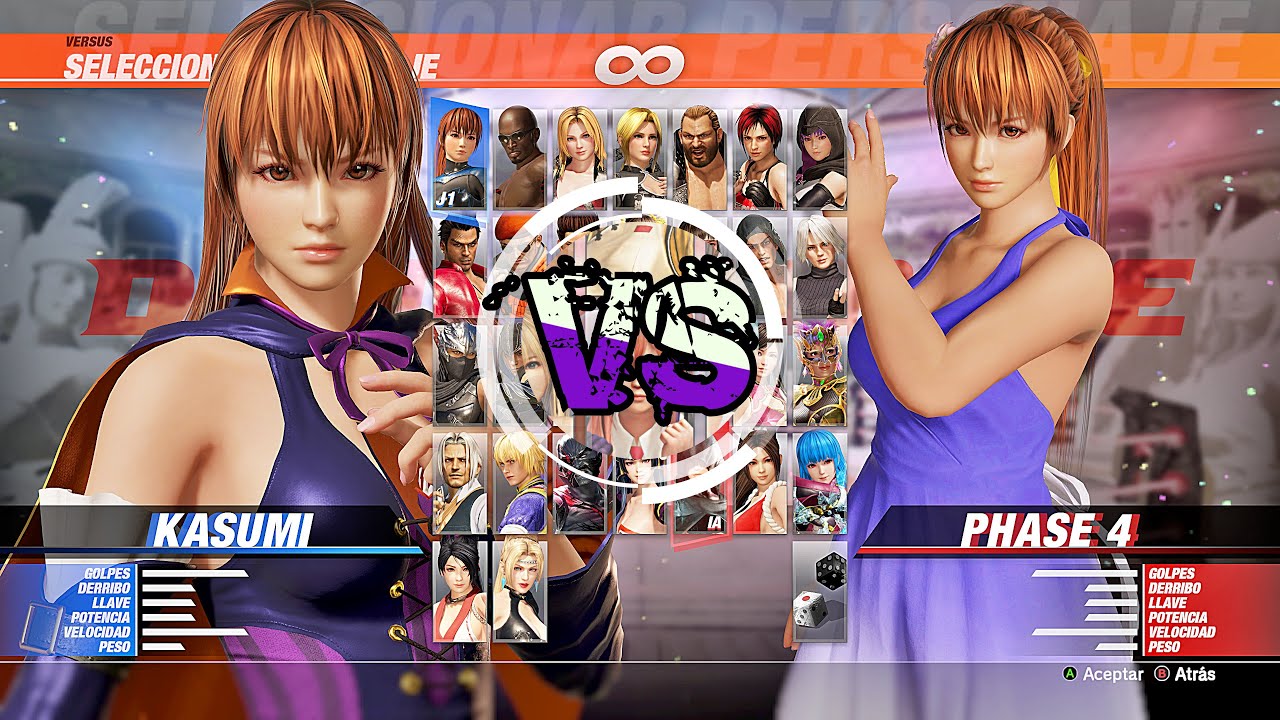 KASUMI Vs PHASE 4 • Dead Or Alive 6 (R7+RTX 3080) Ray-Tracing_Reshade ...
