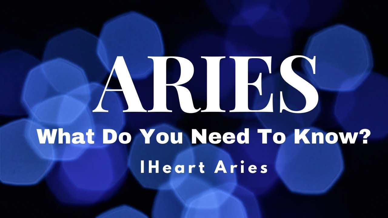 ARIES IF YOU FEEL LIKE SOMETHING WAS WORKING AGAINST YOU? HERE'S WHAT ...