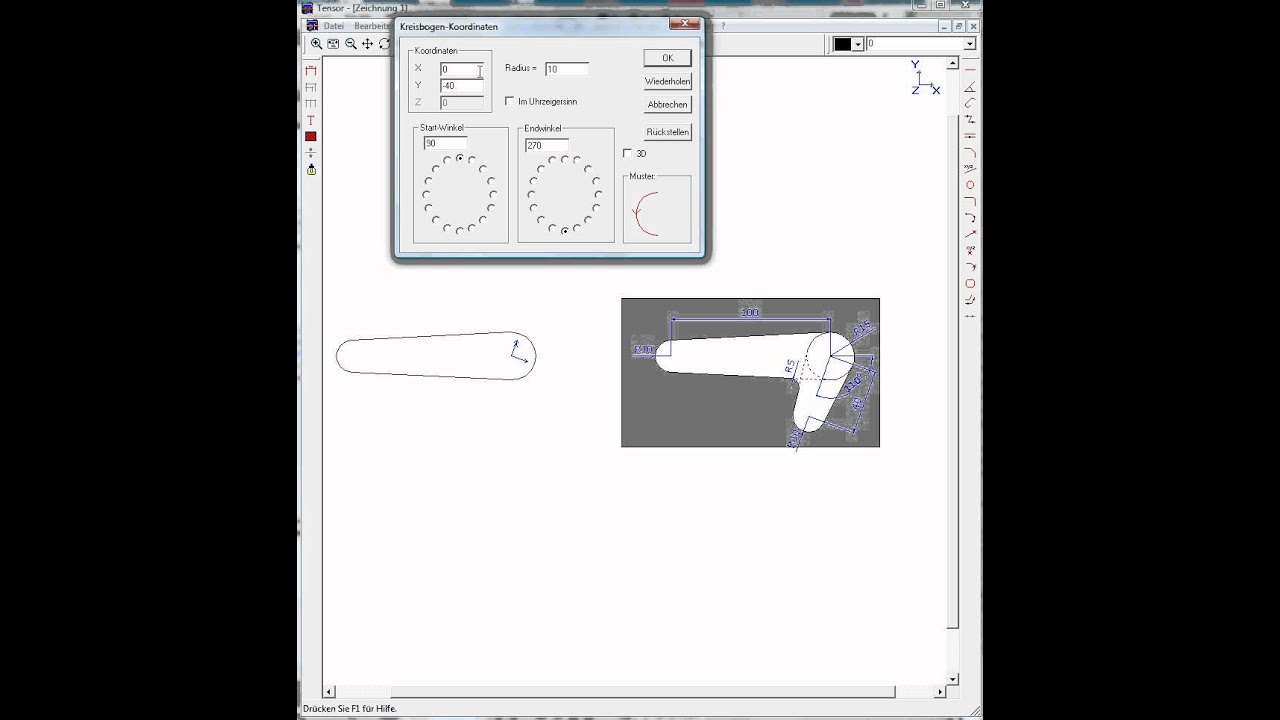 Super schnell zeichnen/skizzieren mit CAD - YouTube