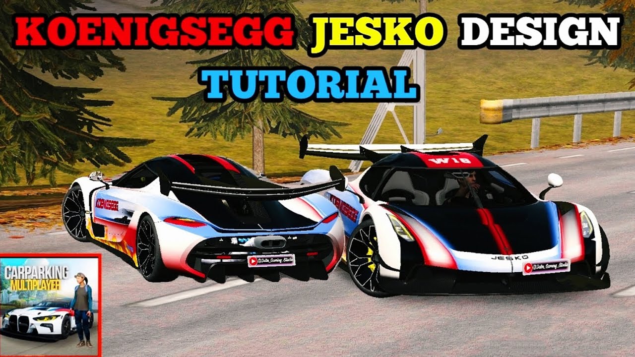 Koenigsegg Jesko Full Custom Build in Car Parking Multiplayer! - YouTube