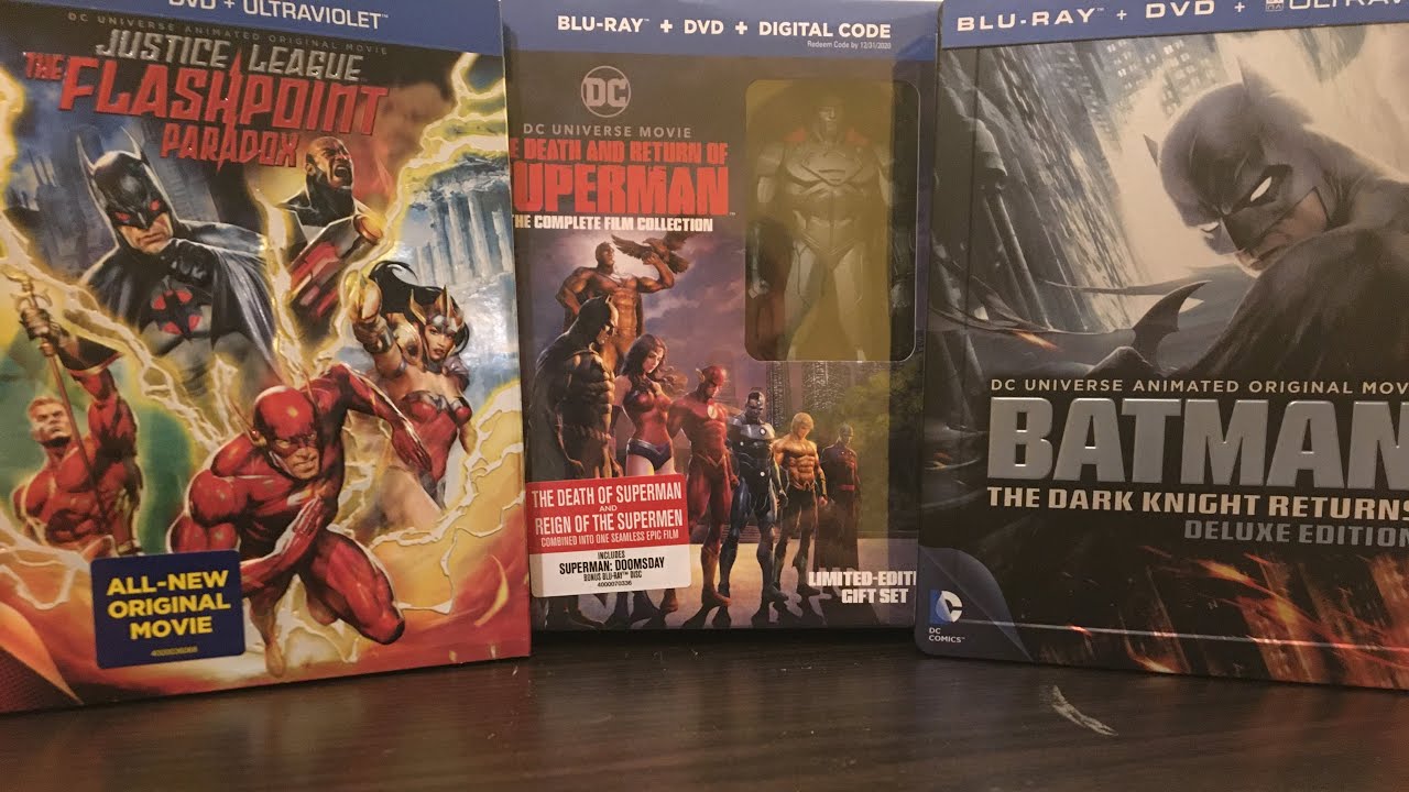 DC Comics/Universe Original Animated Movie Collection - YouTube