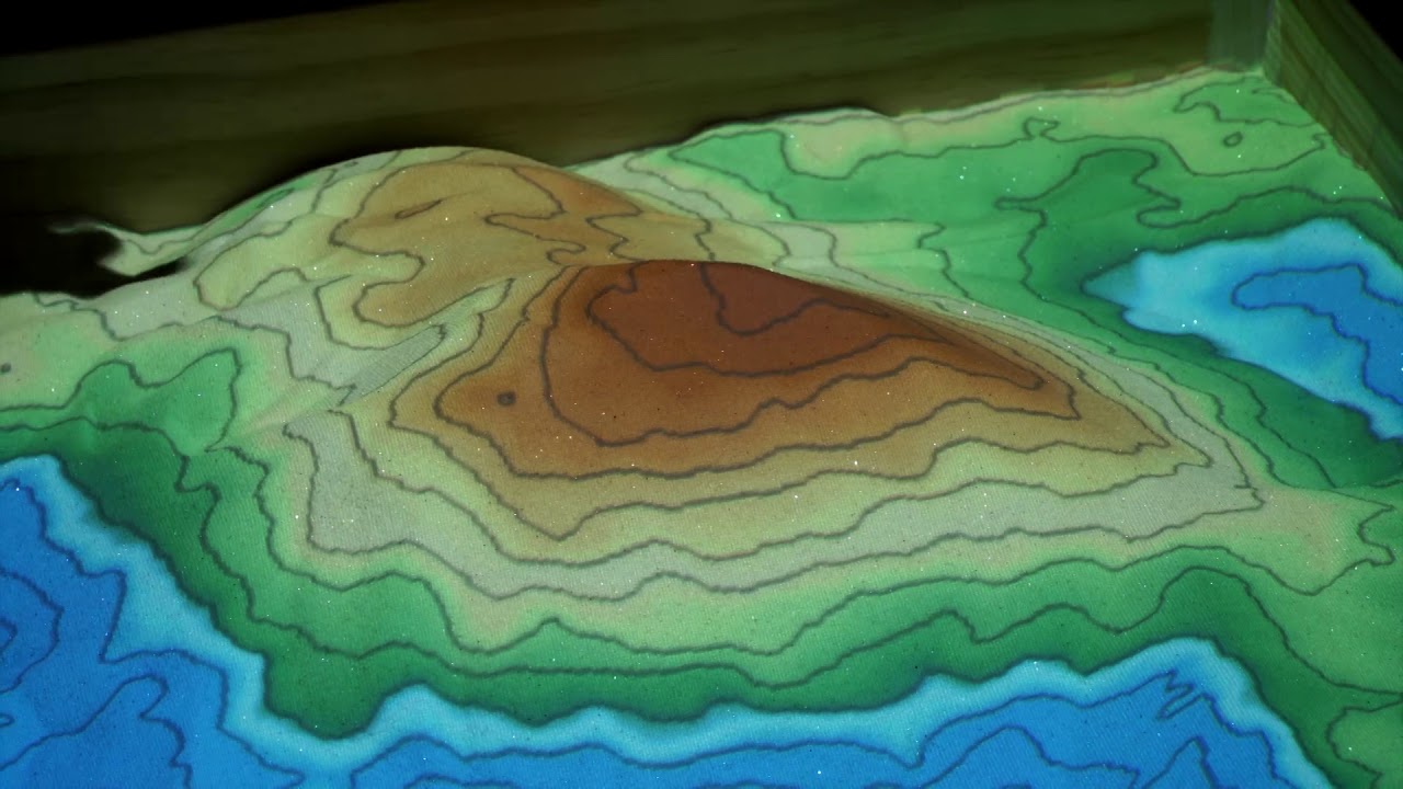 New erosion table for research and public engagement - YouTube