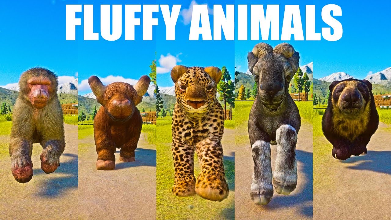 Fluffy Animals Speed Race in Planet Zoo included Bear, Markhor ...