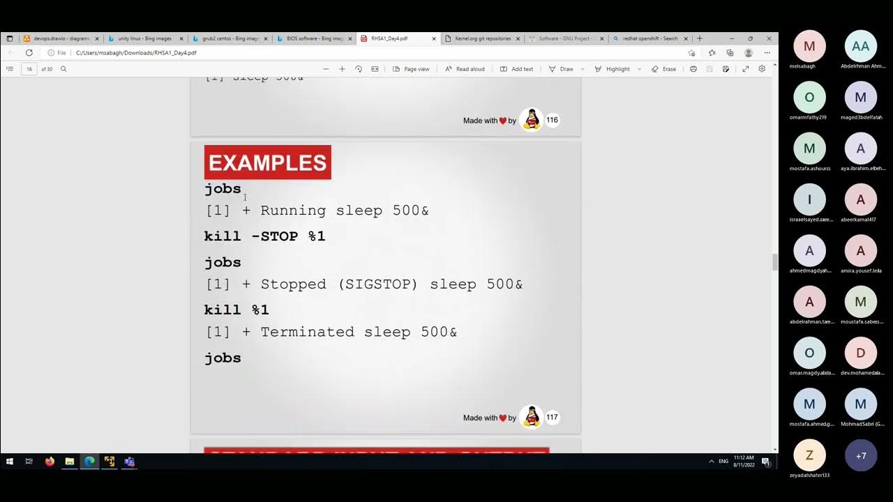 R e d H a t S y s t e m A d m i n i s t r a t i o n 1 I Lec7 - YouTube