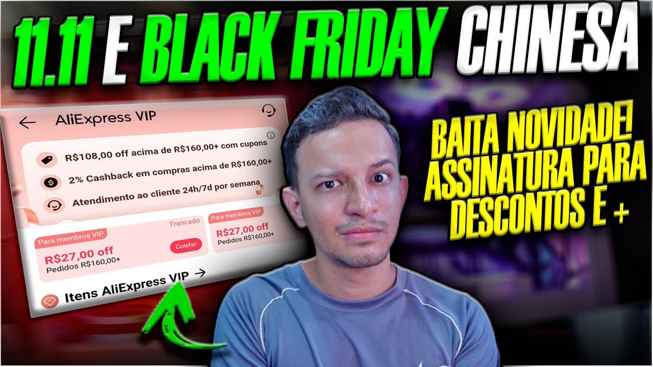 O ALIEXPRESS PROMETEU O MAIOR INVESTIMENTO JÁ VISTO PARA O 11.11!😯VAI ...