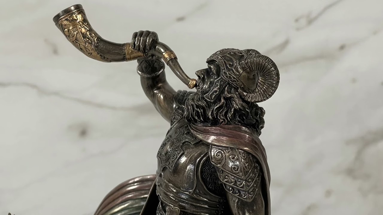 Norse God - Heimdall Sculpture - YouTube