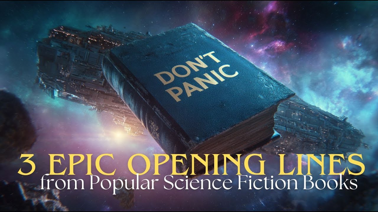 3 Epic Opening Lines from Popular Science Fiction Books - YouTube