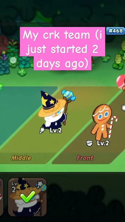 my crk team ( I started 2 days ago) #cookierunkingdomedit #crk - YouTube