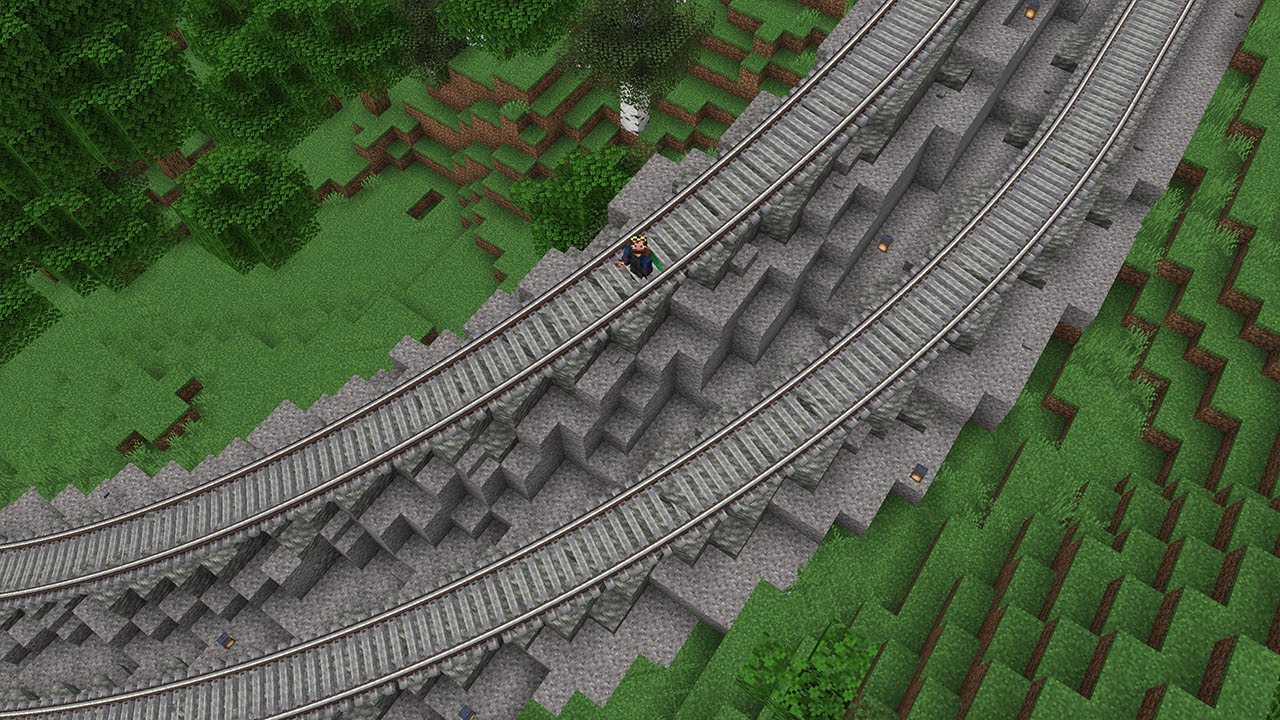 Just Create SMP VOD | Train Track Cleanup and WALLS - YouTube