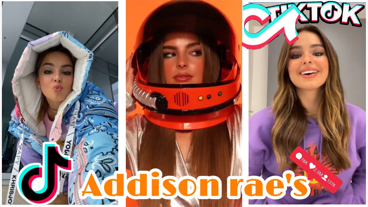 Addison rae's most liked TikTok | New TikTok Dances Compilation - YouTube