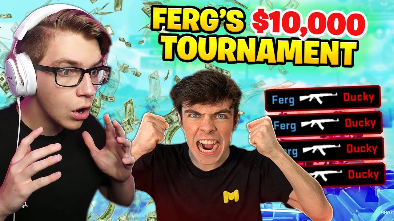 I PLAYED IN FERG'S $10,000 COD MOBILE TOURNAMENT... (Ferg Killed Me ...
