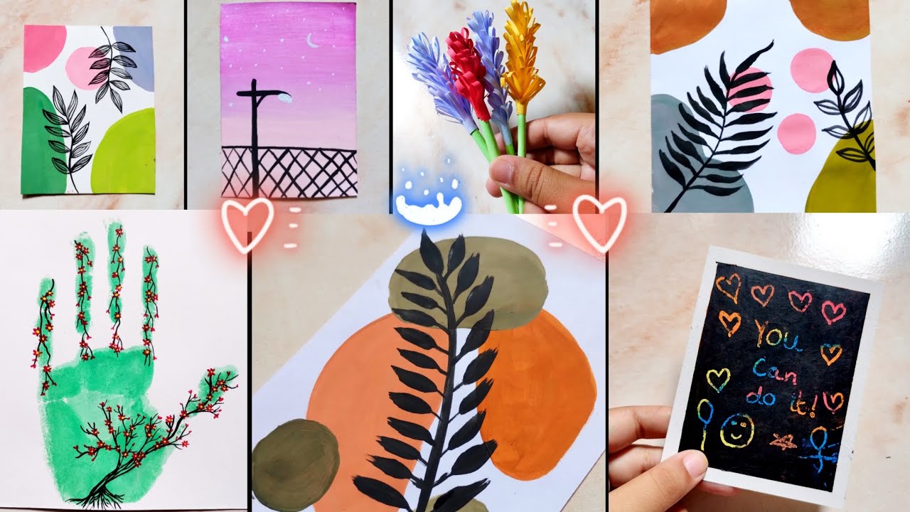 7 Creative Art Ideas for beginners | Unique Ideas to try when you're ...