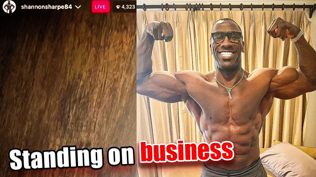ESPN Responds To Shannon Sharpe Clapping Cheeks on IG Live - YouTube