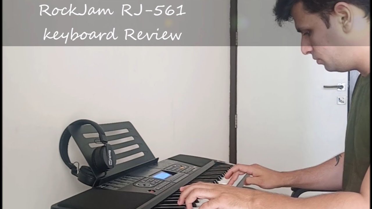 🎹 Rockjam RJ561 61 key Keyboard Review | Piano - YouTube