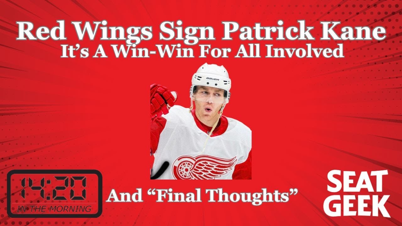 Patrick Kane Is Able and Detroit Bound! 14:20 In the Morning - YouTube