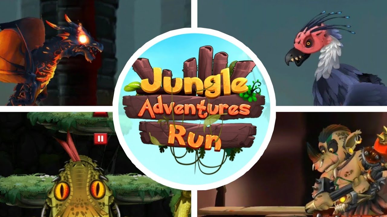 Jungle Adventures Run All Bosses | ABr Gaming - YouTube