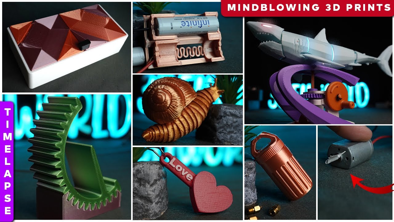 Mind-Blowing 3D Printing Ideas 2023 | 3D Printing Timelapse 2023 | Part ...