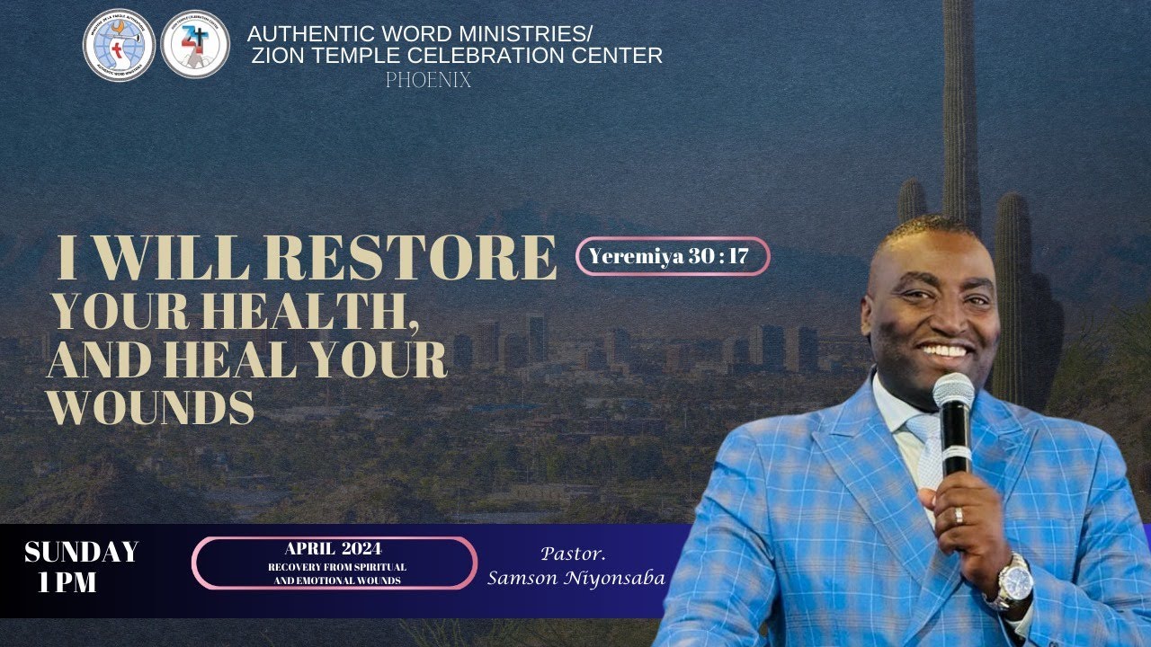 RECOVERY FROM ASPIRITUAL BURN-OUT with Pastor Samson Niyonsaba 04/07 ...