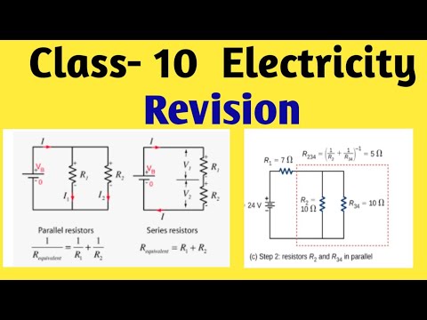 Class-10 Electricity|| Physics||Revision||One Shot|| PYQ - YouTube