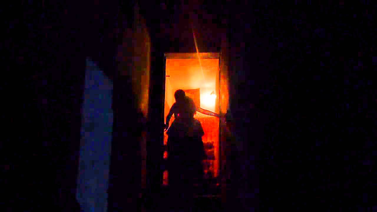 GHOST SCARED KIDS! Ghost scaring kids caught on tape - YouTube